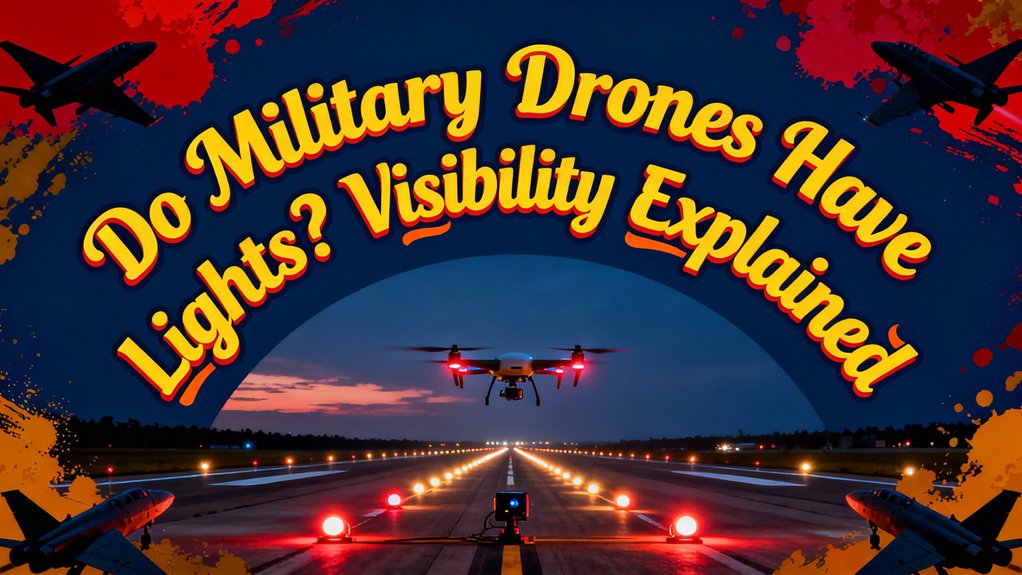 Do Military Drones Have Lights? Visibility Explained